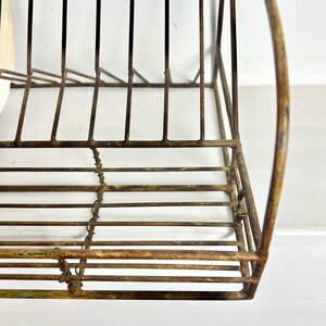 French Vintage Dish Rack Large Dish Strainer Dish Drying Rack Iron Wire ...