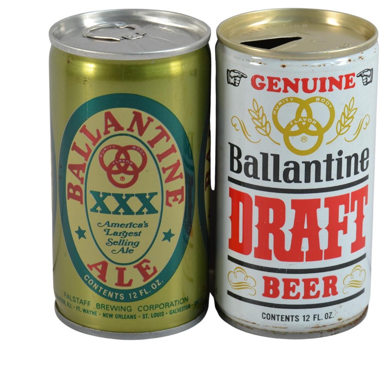 Ballantine Beer - Etsy