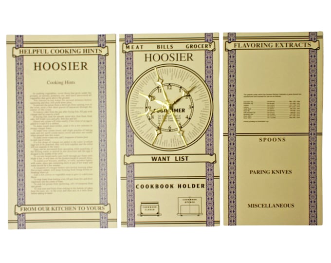 Hoosier Door Chart - Card Set - for Hoosier Kitchen Cabinets ...