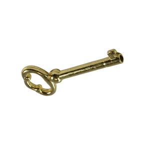 Antique Style Brass Cabinet Key for Cabinet Lockset, Polished Brass ...