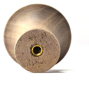Qty 1 to 100 Walnut Shaker Style Knobs Unfinished Walnut - Etsy