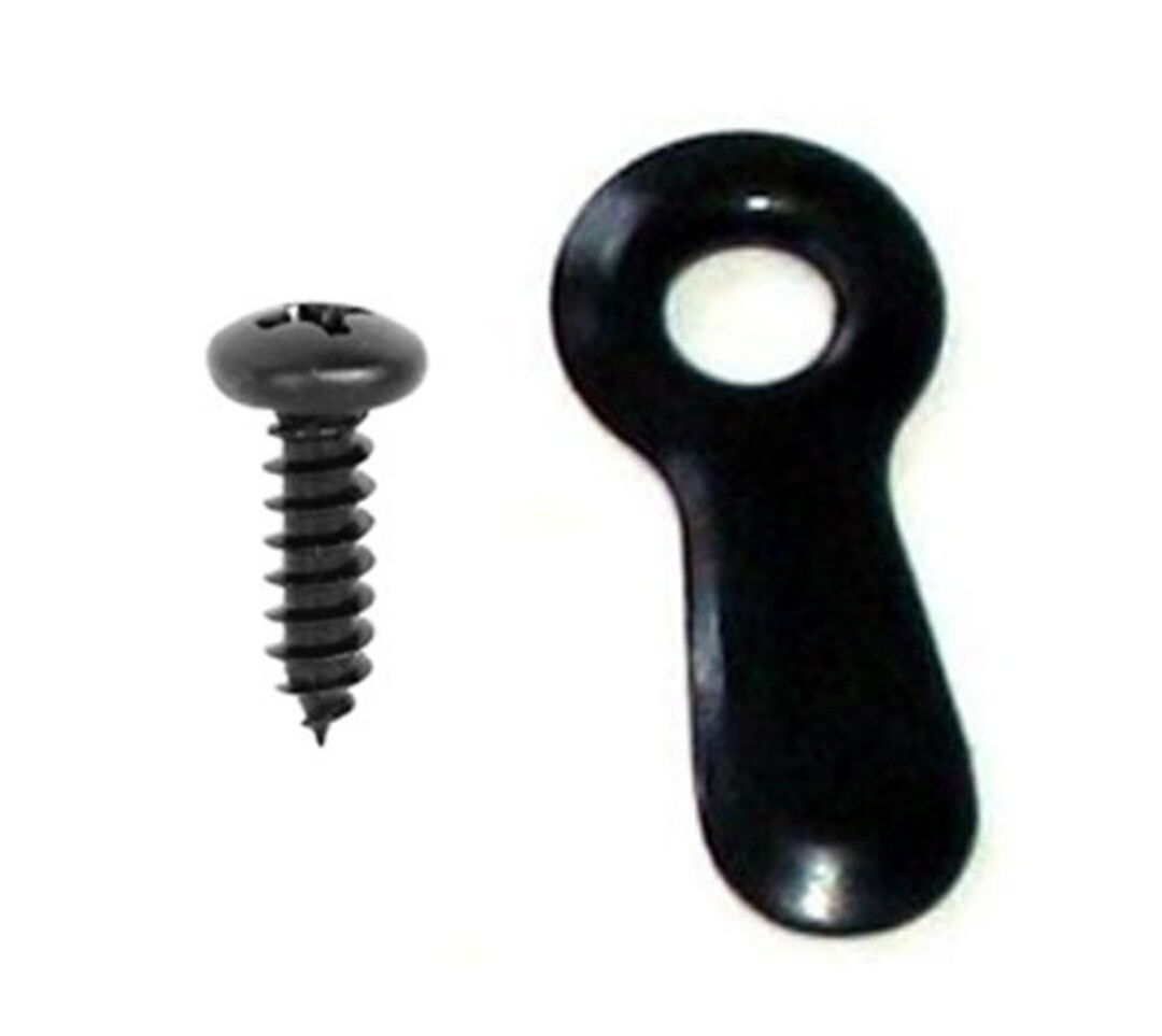 Qty 100 - 3/4" Black Oxide Turn Buttons, With 100 Screws | Picture ...