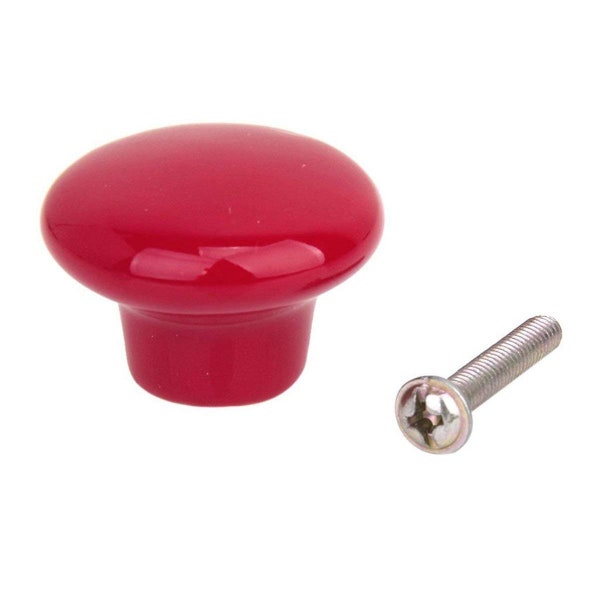 Red Knobs - Etsy