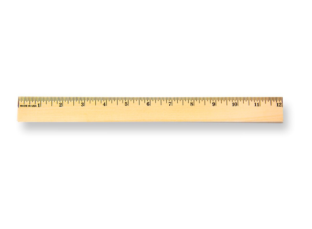 1-12 Wooden Ruler School / Teacher Rulers Craft - Etsy