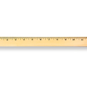 1-12 Wooden Ruler School / Teacher Rulers Craft - Etsy