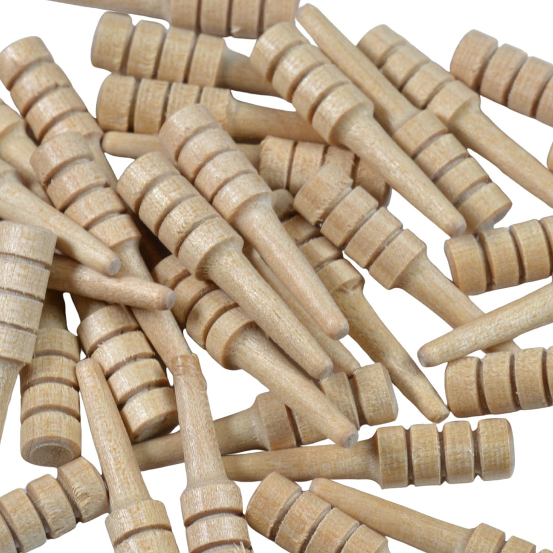 Wooden Cribbage Pegs - Made in USA - Natural (no Clear Coat) - Etsy