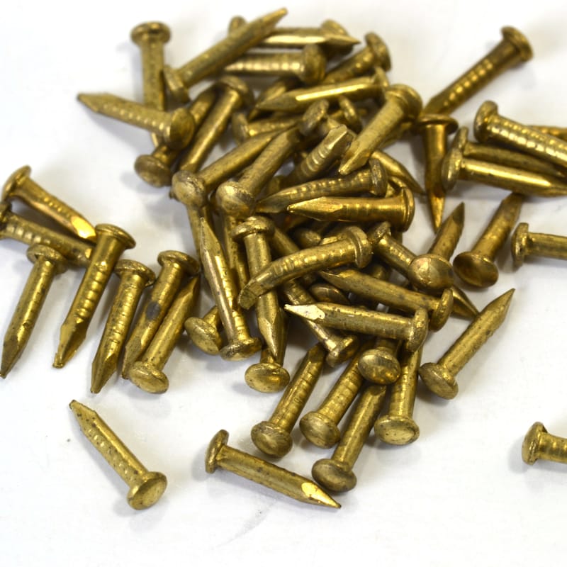 1/8 Brass Nails - Etsy