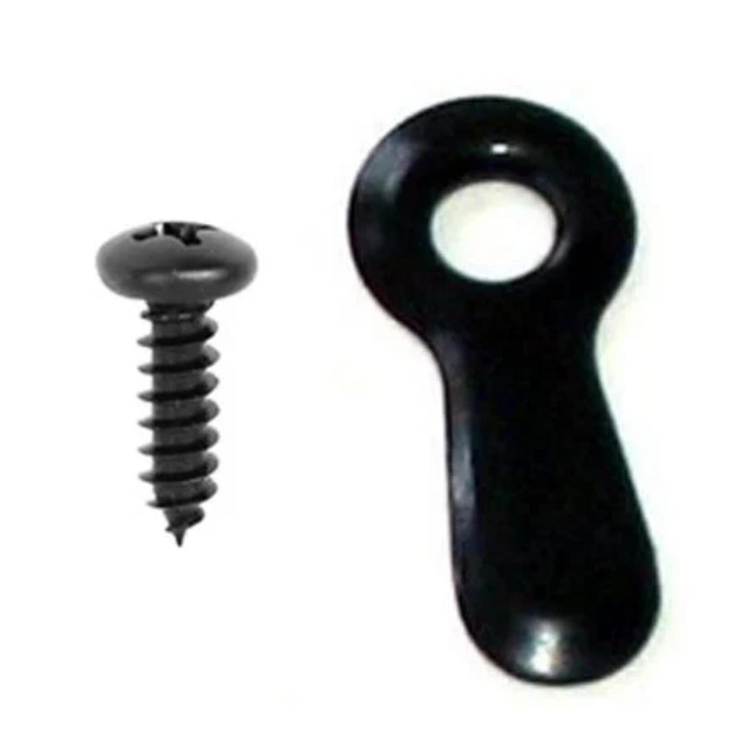 Qty 15 to 300 - Black Oxide 1" Turn Buttons, With Screws | Picture ...