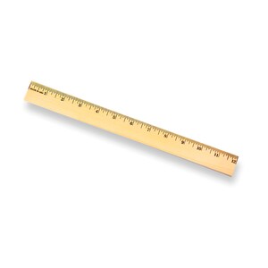 1-12 Wooden Ruler School / Teacher Rulers Craft - Etsy