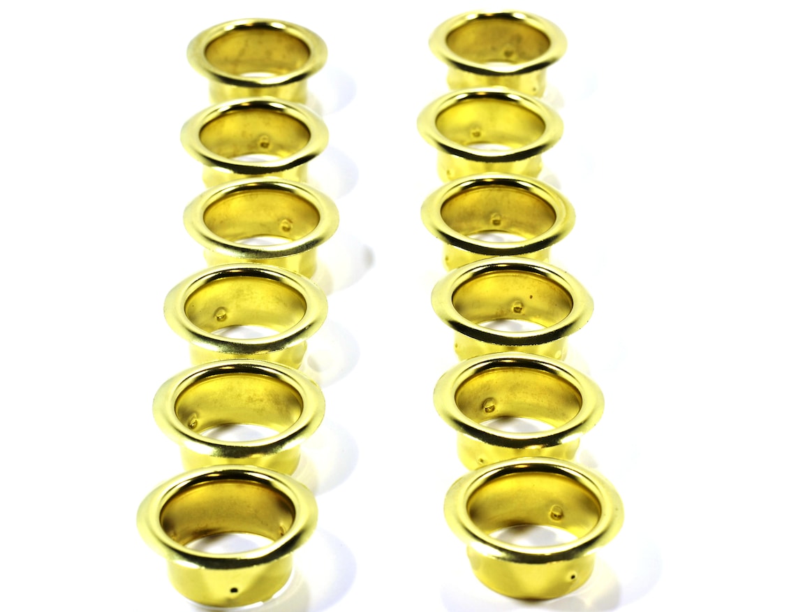 Qty 25 Brass Plated Candle Cup Inserts 1-1/4 Outside - Etsy