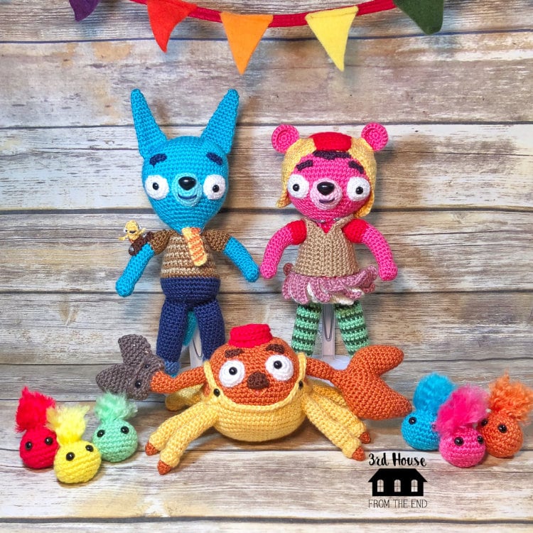 CROCHET PATTERN Barnacles From Tumble Leaf Crochet Pattern | Etsy