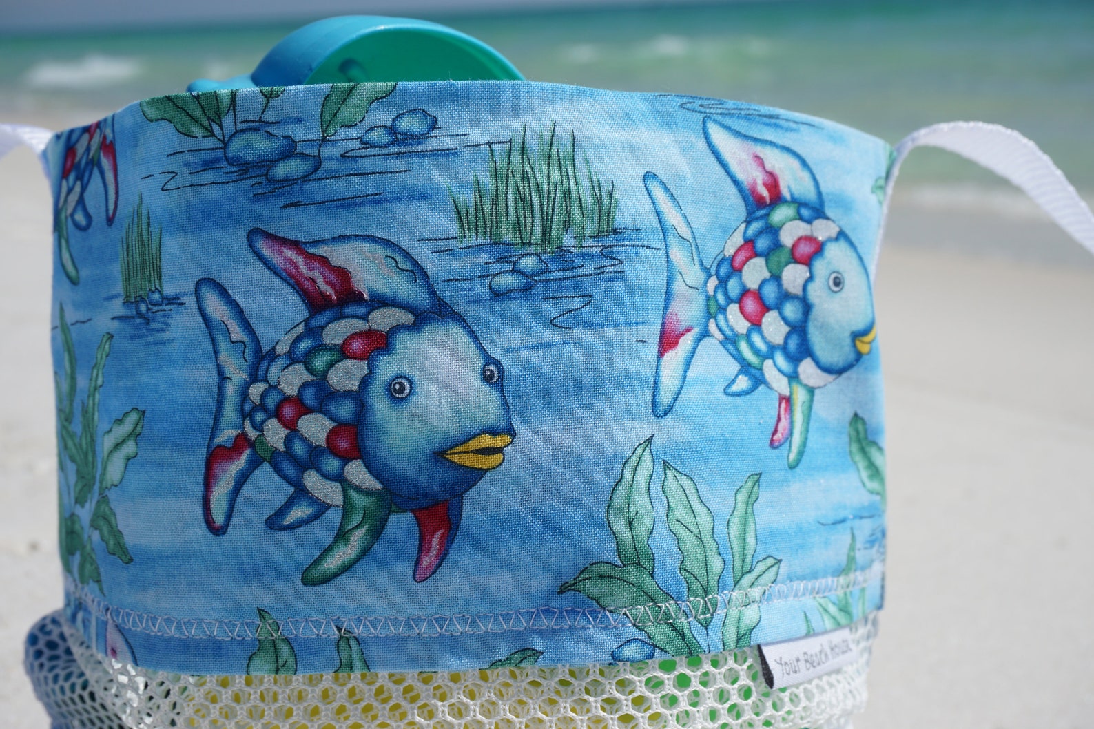 Fish Seashell Bag, Shell Collecting Bag, Scallop Bag, Adult, Kids, Mesh ...
