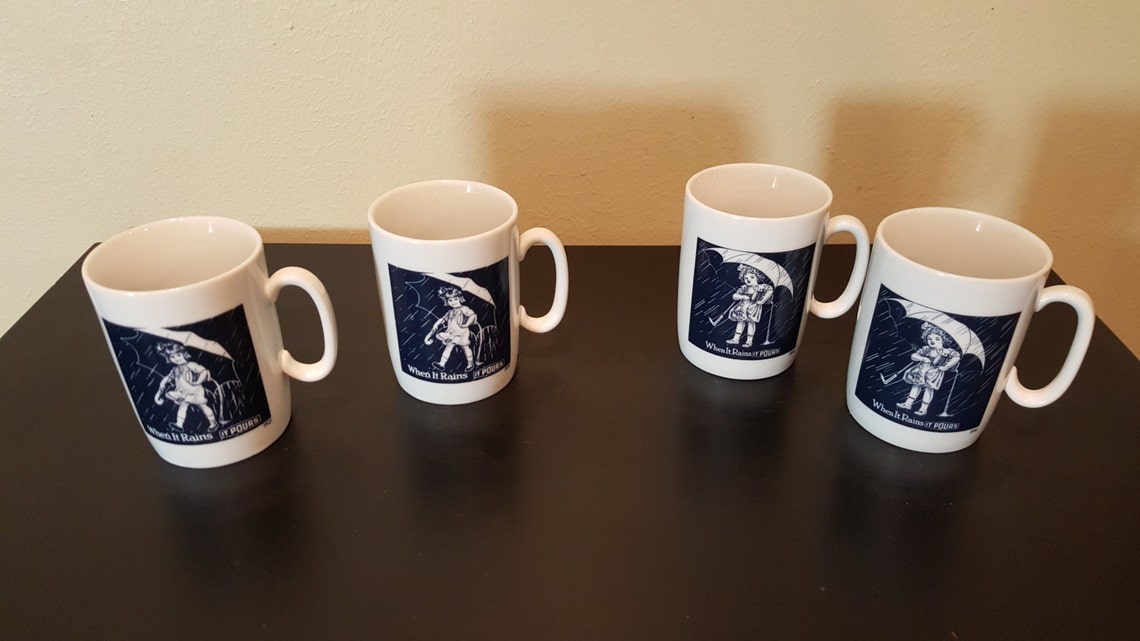 Vintage Morton Salt Coffee Mugs - Etsy