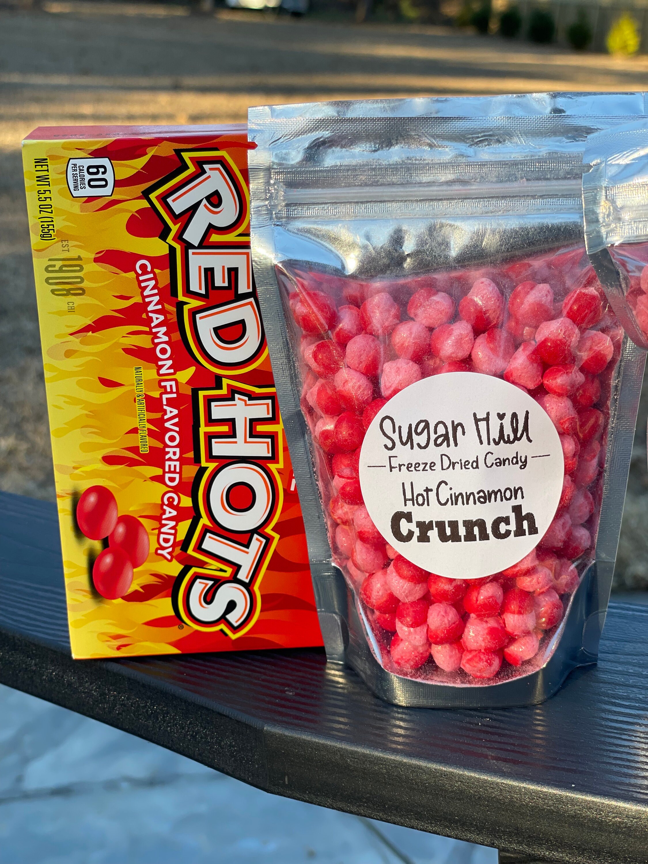 Freeze Dried Red Hots Candy Freeze Dried Candy T Idea Etsy
