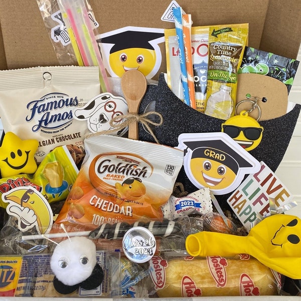 Yellow Snack Box - Etsy