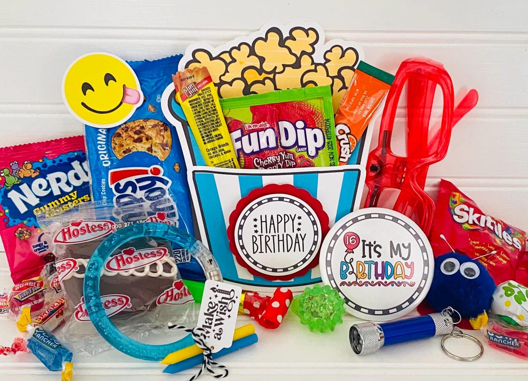 Sweet Sixteen Snack Box – Fun Treats & Light-up Accessories - Etsy