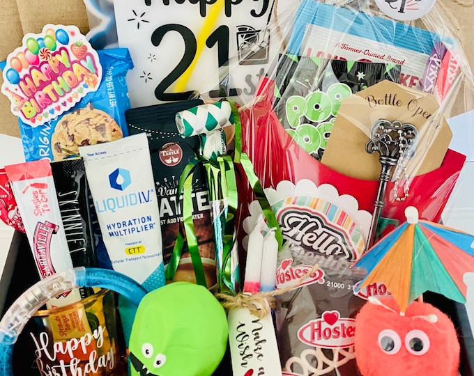 21st Birthday Box, Happy Birthday, Finally Legal, Finally 21, Twenty ...