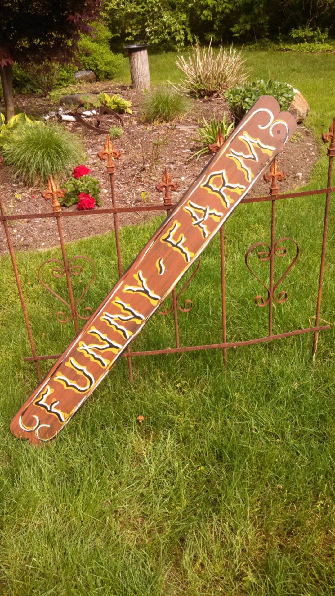 Funny Farm Sign Equestrian Macarthur Design Handpainted - Etsy