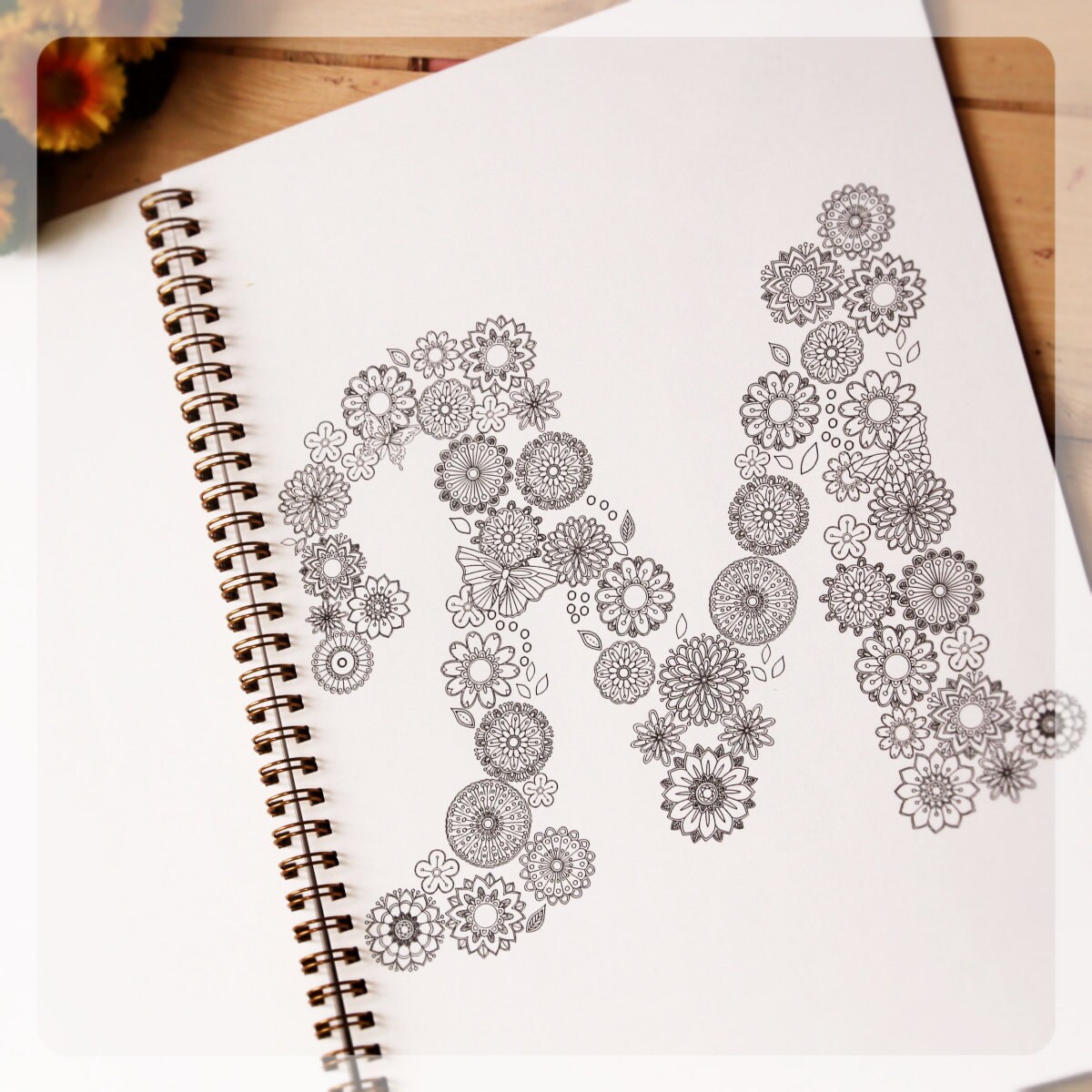 MAA COLORING BOOK [alphabet] - Etsy