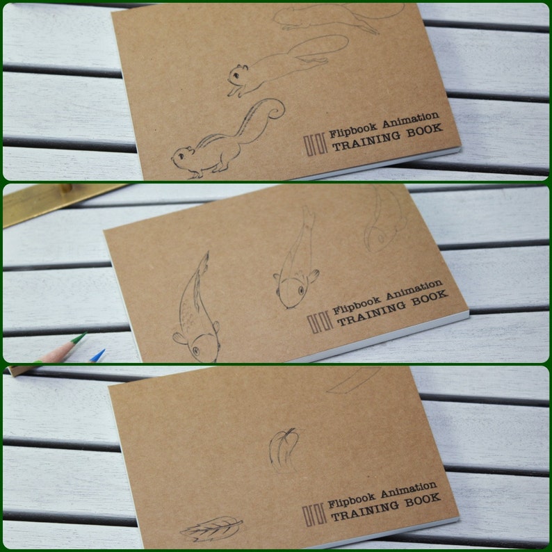 Flip Book Animation Training Books - Etsy