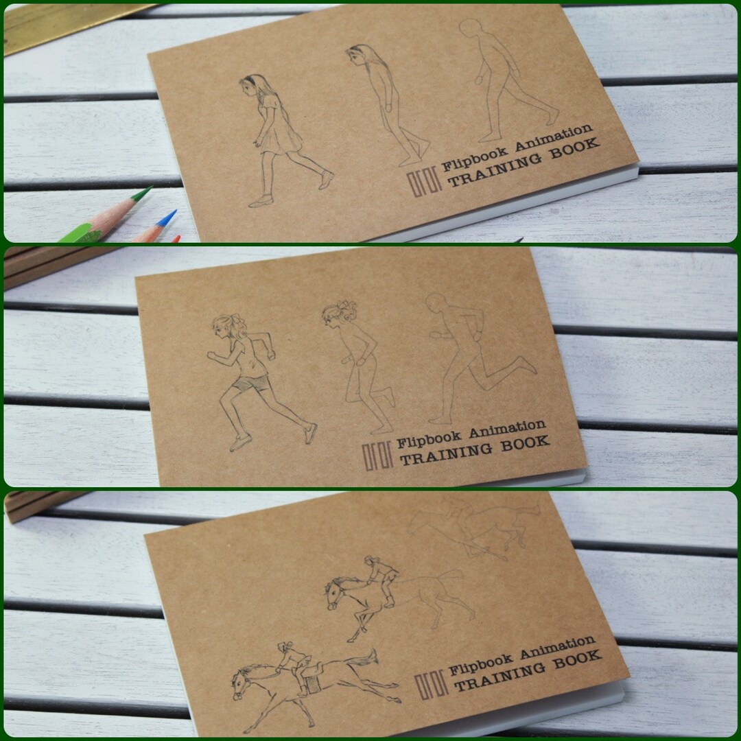 Flip Book Animation Training Books - Etsy