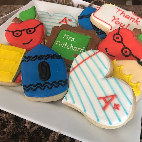 Teacher Appreciation Cookies | Etsy
