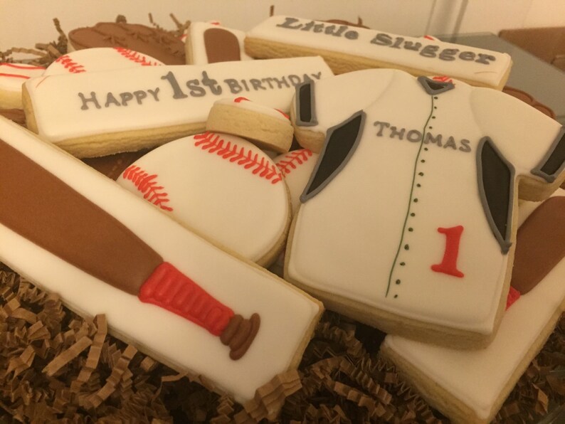 Baseball cookies | Etsy