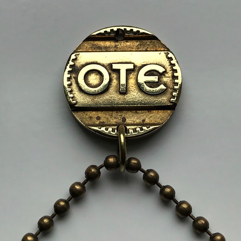 1966 Greece Hellas Greek OTE ΤΗΛΕΦ KEPMA Telephone Token Coin - Etsy