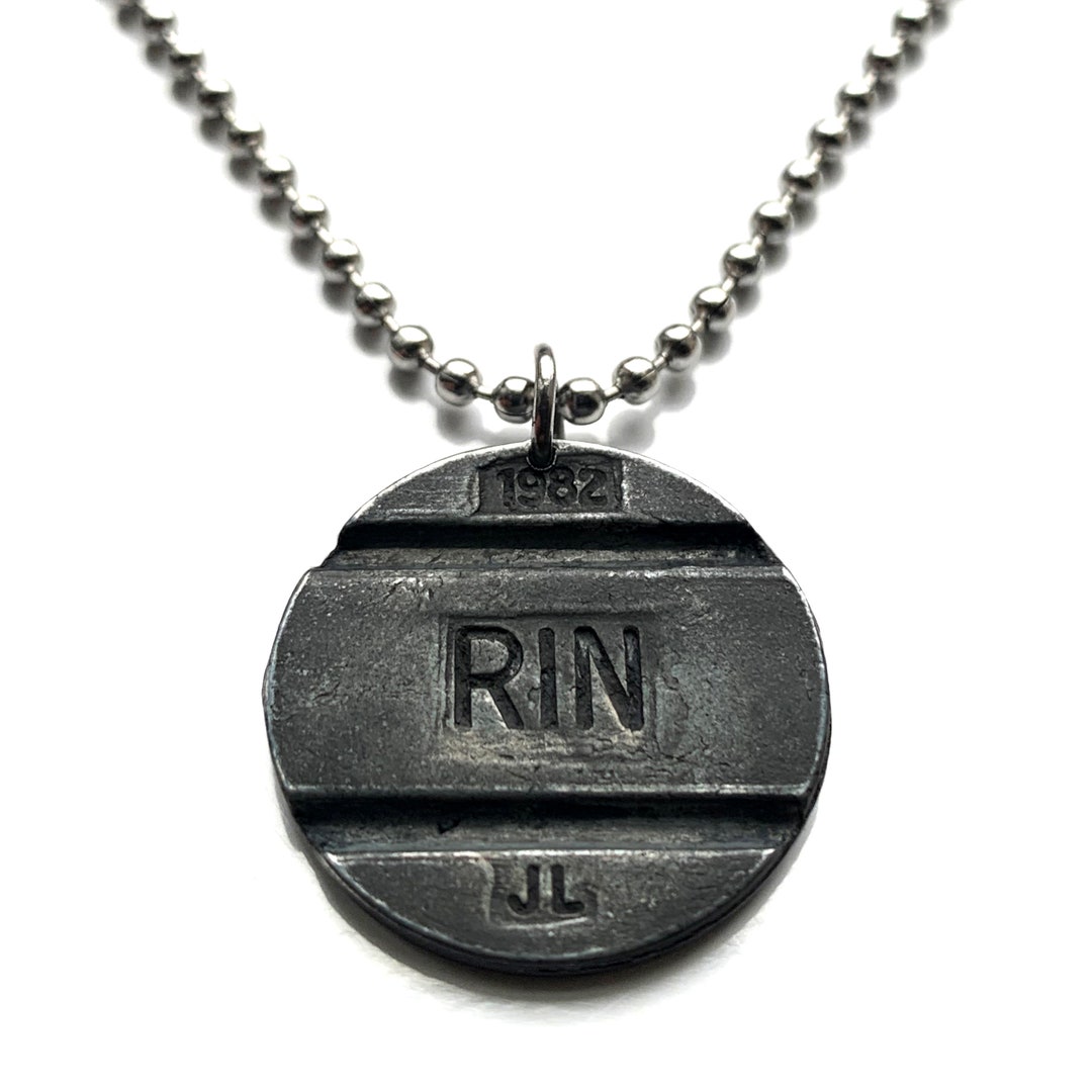 1986 Peru RIN Telephone Token Pendant CPTSA Public Phone Booth Lima ...