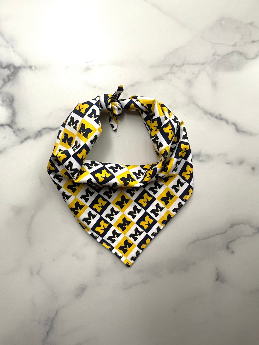 Michigan Wolverines Dog Bandana - Etsy