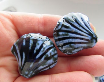 Large Shell Beads | Etsy