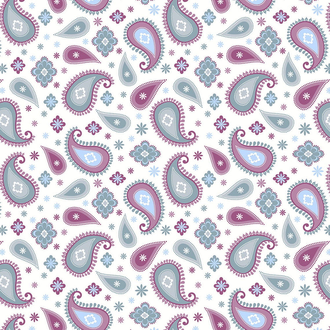 Paisley Pattern Clipart Seamless Repeatable Background Oriental Florals ...