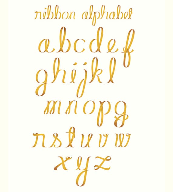 Script Letters Of The Alphabet