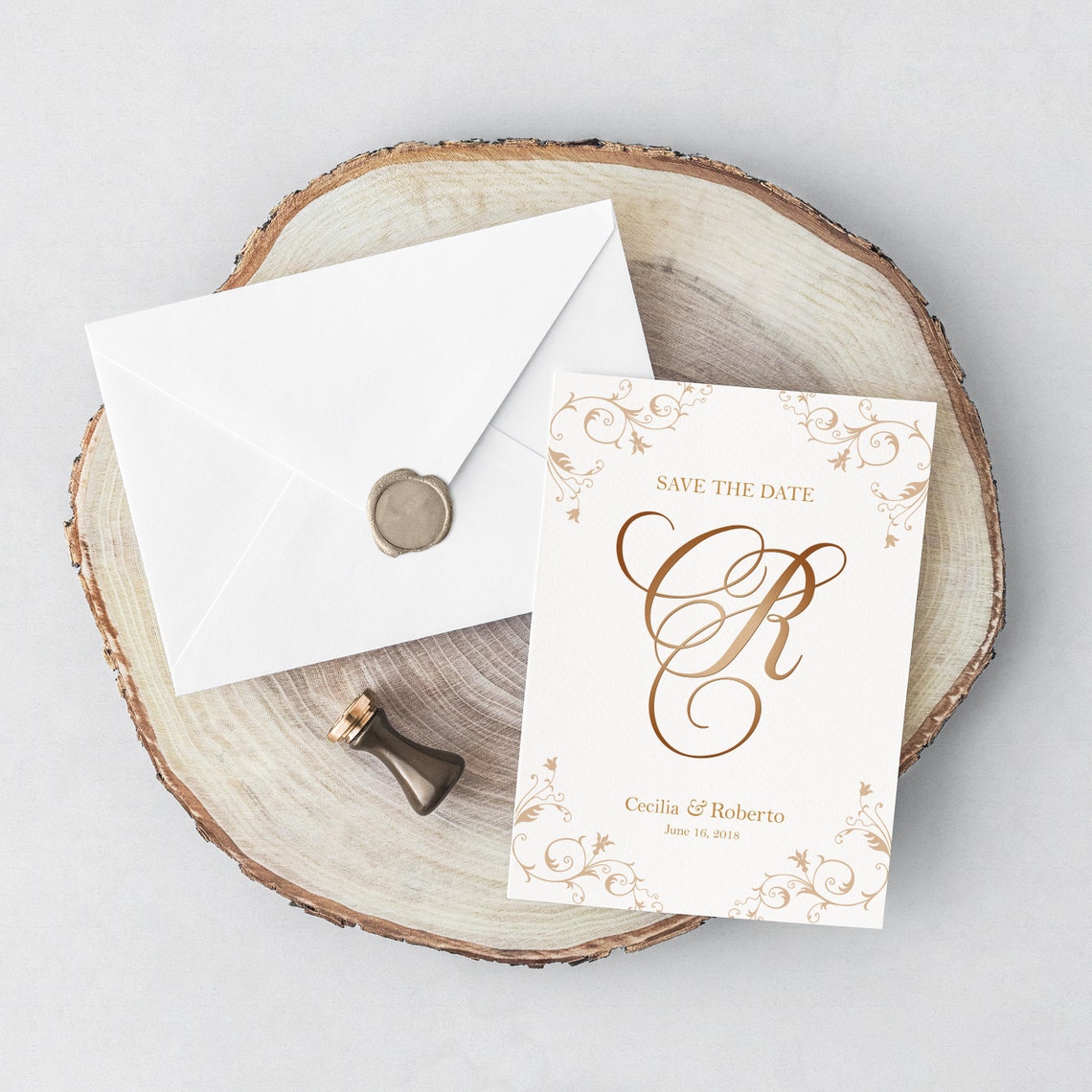 Custom Wedding Monogram Personalized Wedding Logo Initials Monogram 2 ...