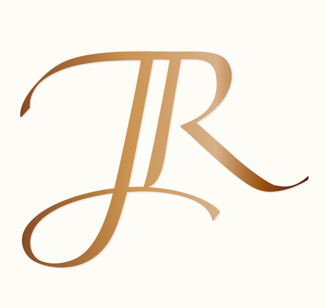 Custom Monogram Initials Monogram Wedding Monogram Initals Logo 2 ...