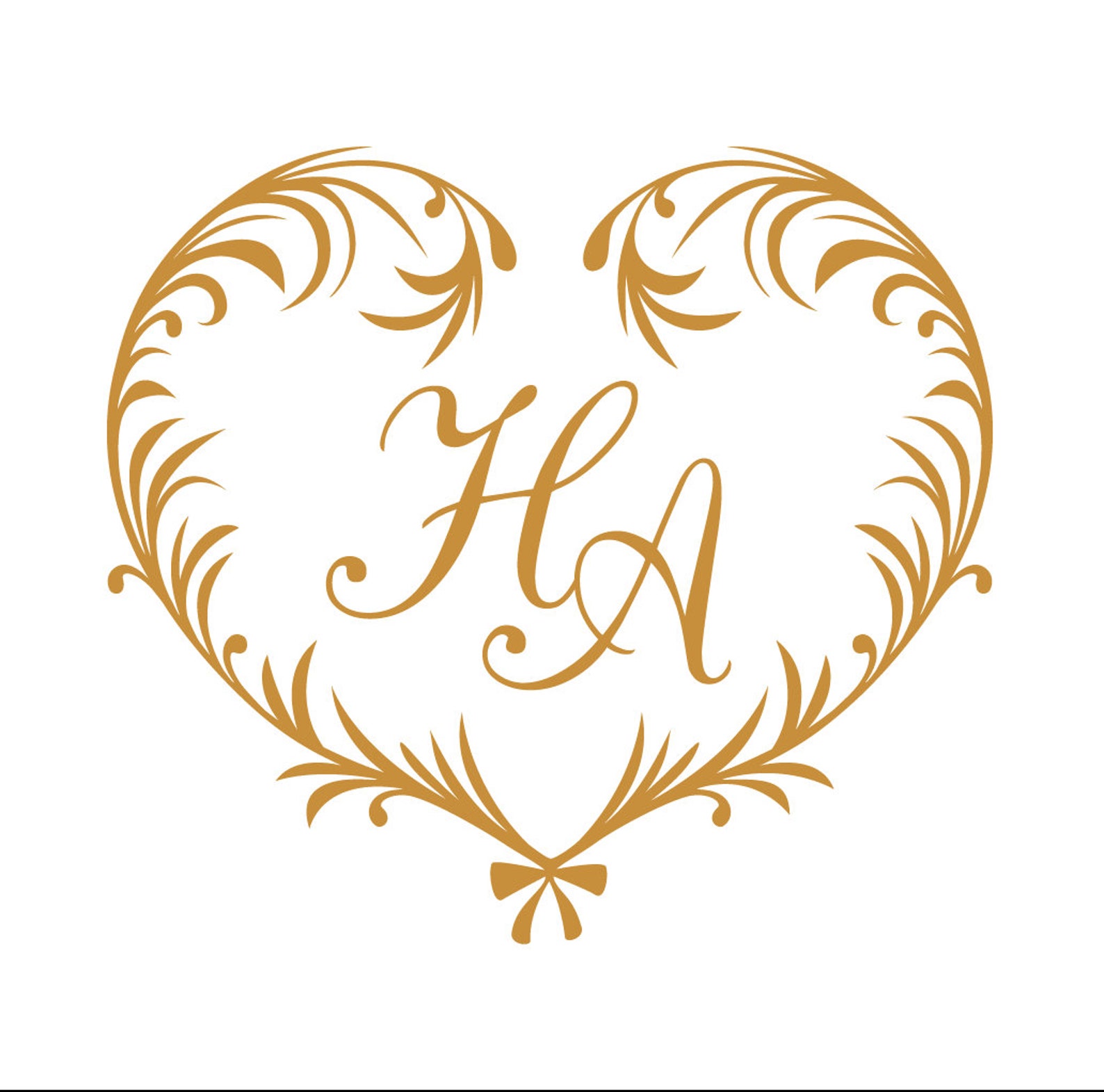 Wedding Monogram Custom Monogram Personalized Monogram Wedding Invites ...