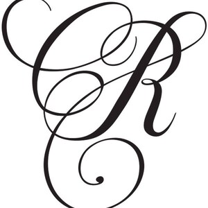 Custom Wedding Monogram Personalized Wedding Logo Initials Monogram 2 ...