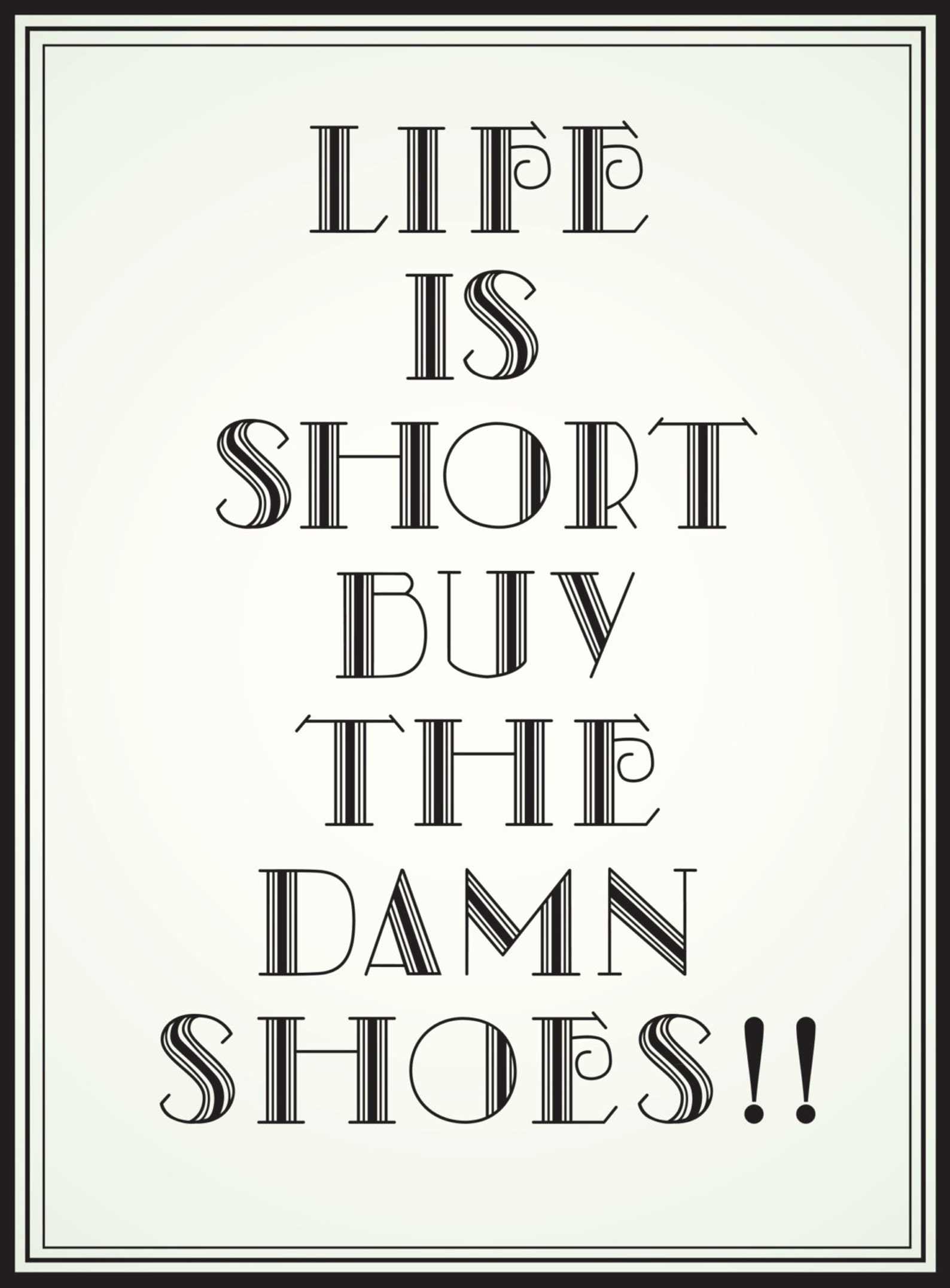 Life is Short - Vector Quote - Etsy