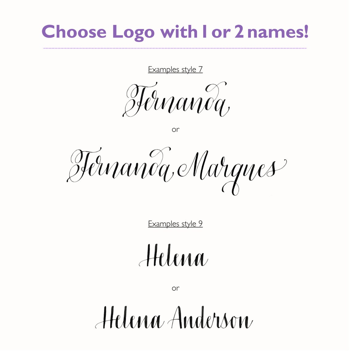 Personalized Name Logo Customized Handlettered Digital Calligraphy Name ...