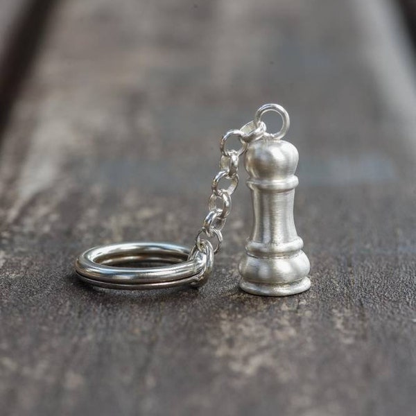 Chess Pawn Keychain - Etsy