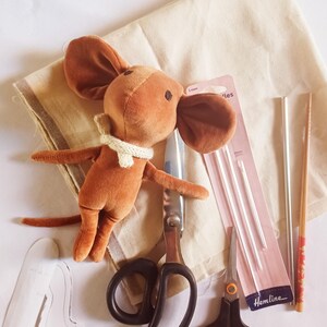 DIY Mouse Sewing Pattern With Tutorial - Etsy
