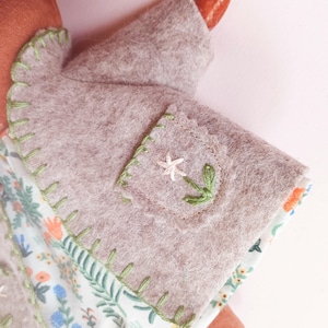 Felt Coat Sewing Pattern and Tutorial for 20cms Dolls and Animals. - Etsy