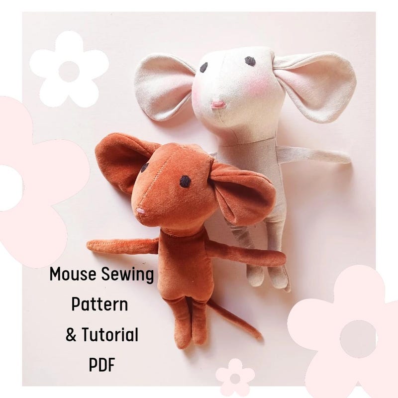 Mouse Sewing Pattern - Etsy