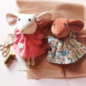 DIY Mouse Sewing Pattern With Tutorial - Etsy