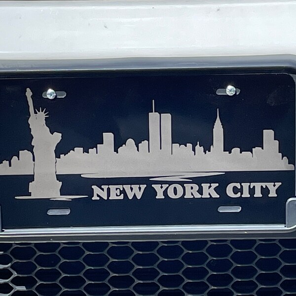 Nyc Custom License Plate - Etsy