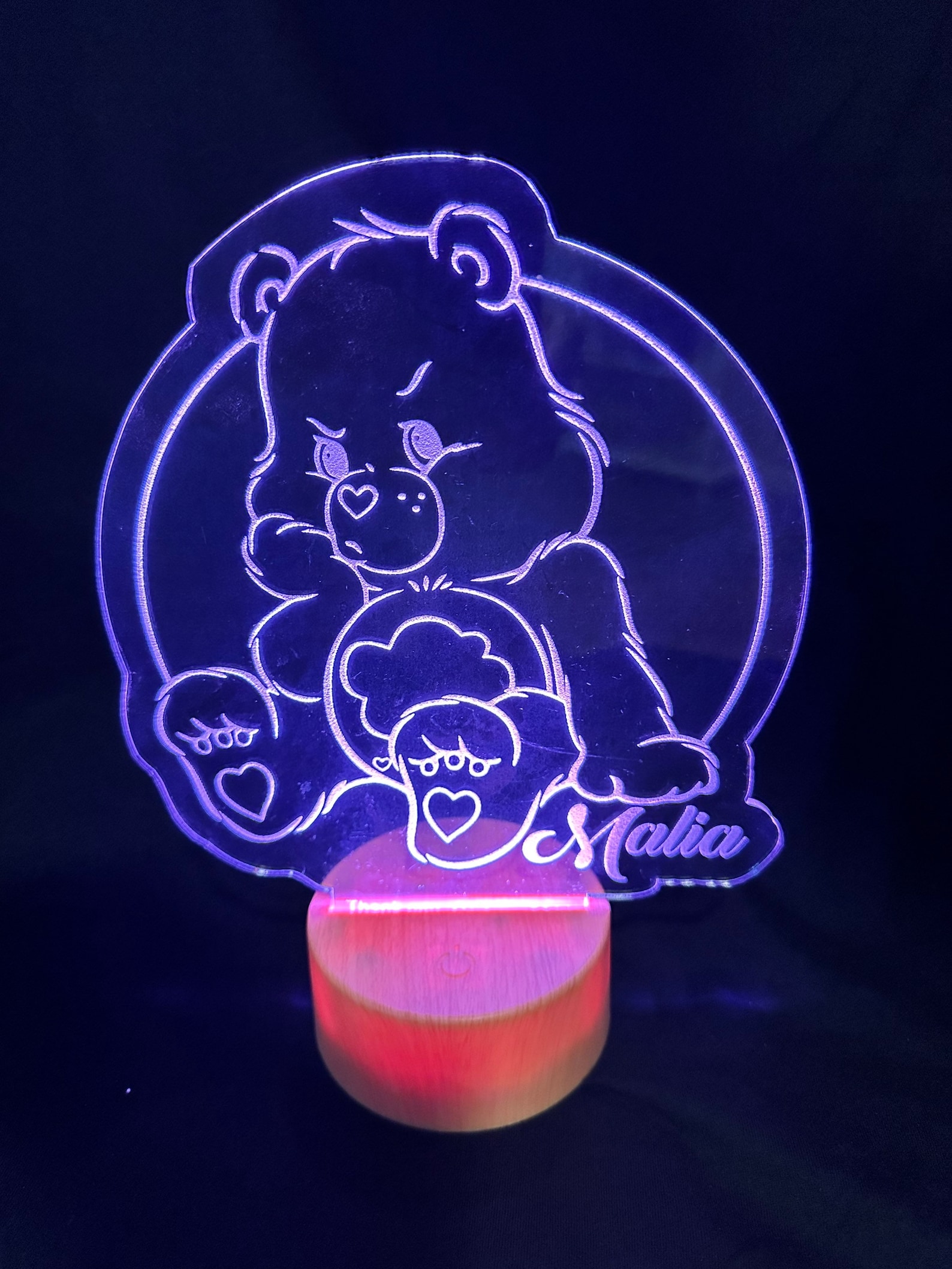 Custom Acrylic LED Signs Custom LED Night Light LED Night Light Light ...