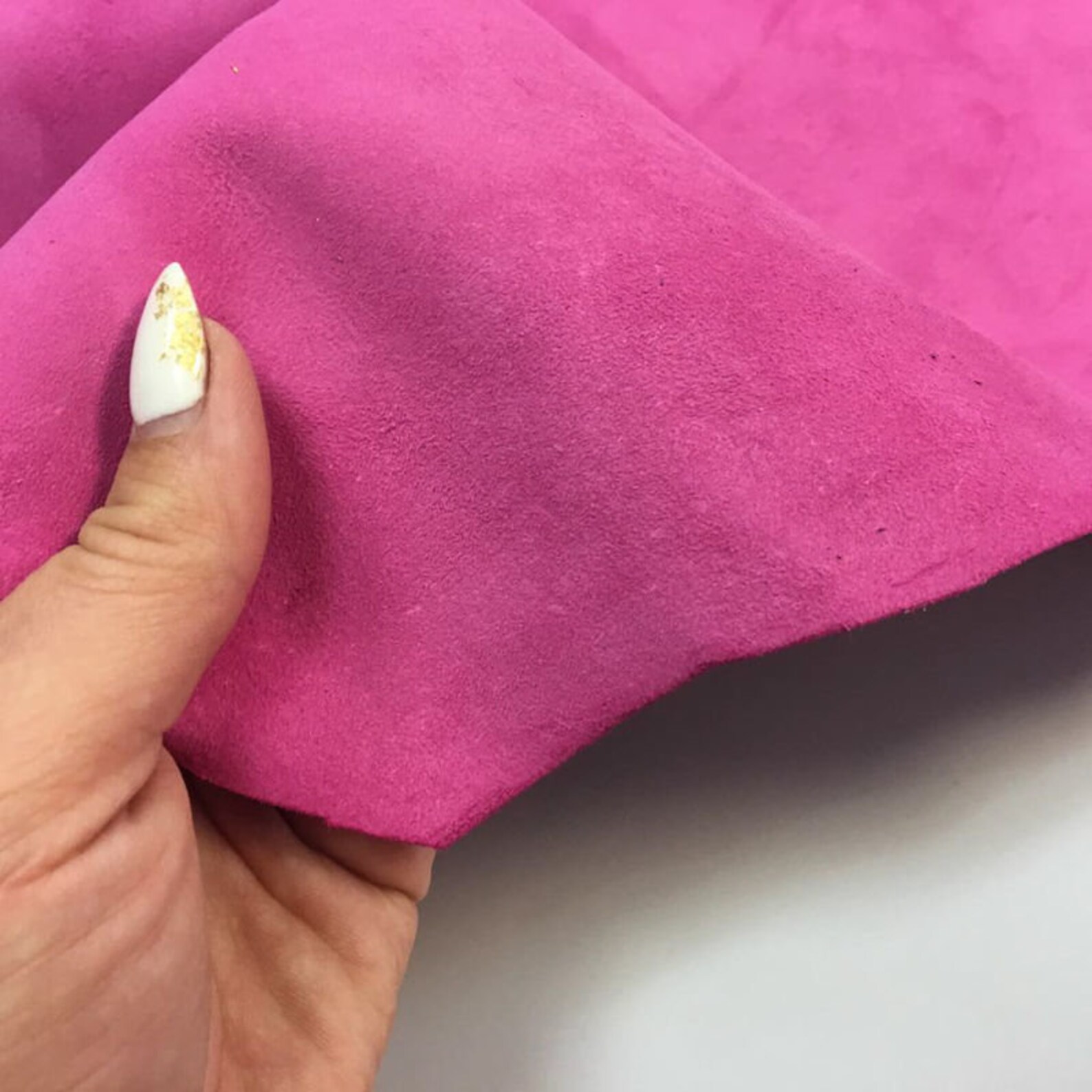 HOT PINK leather fabric Bright leather sheets Pink leather | Etsy