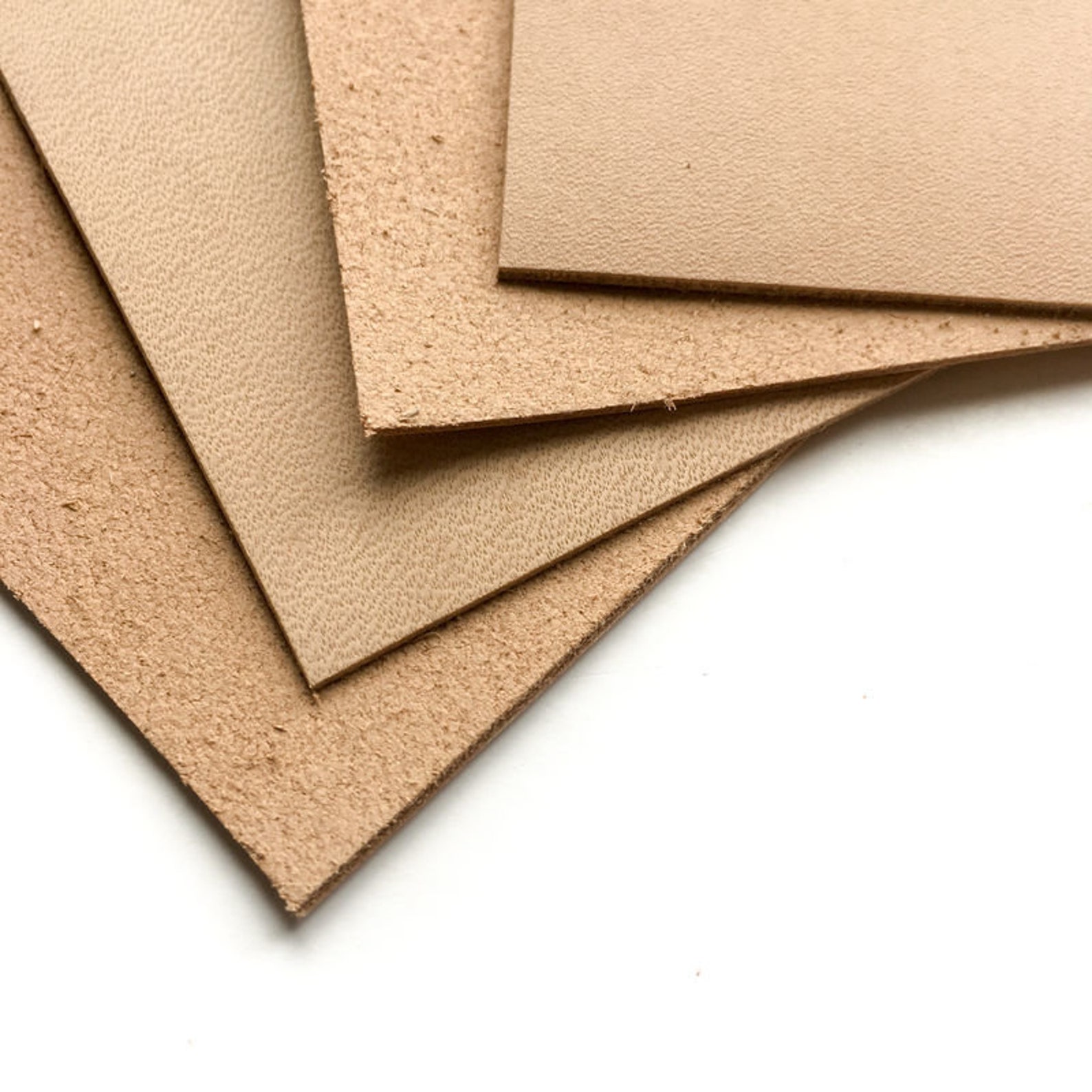 VEG TAN Crust Sheets Calf Leather Vegetable Tanned Leather 6x6 | Etsy