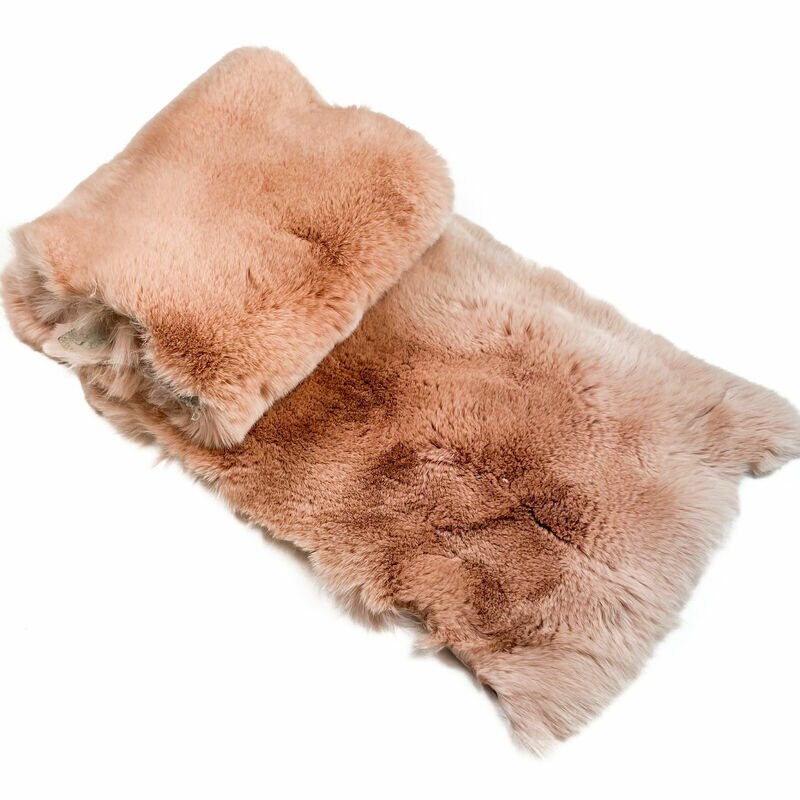 Limited Edition // Rex RABBIT Fur Sheets // Chinchilla & | Etsy