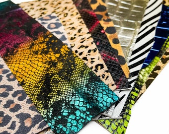 Animal Print Leather | Etsy